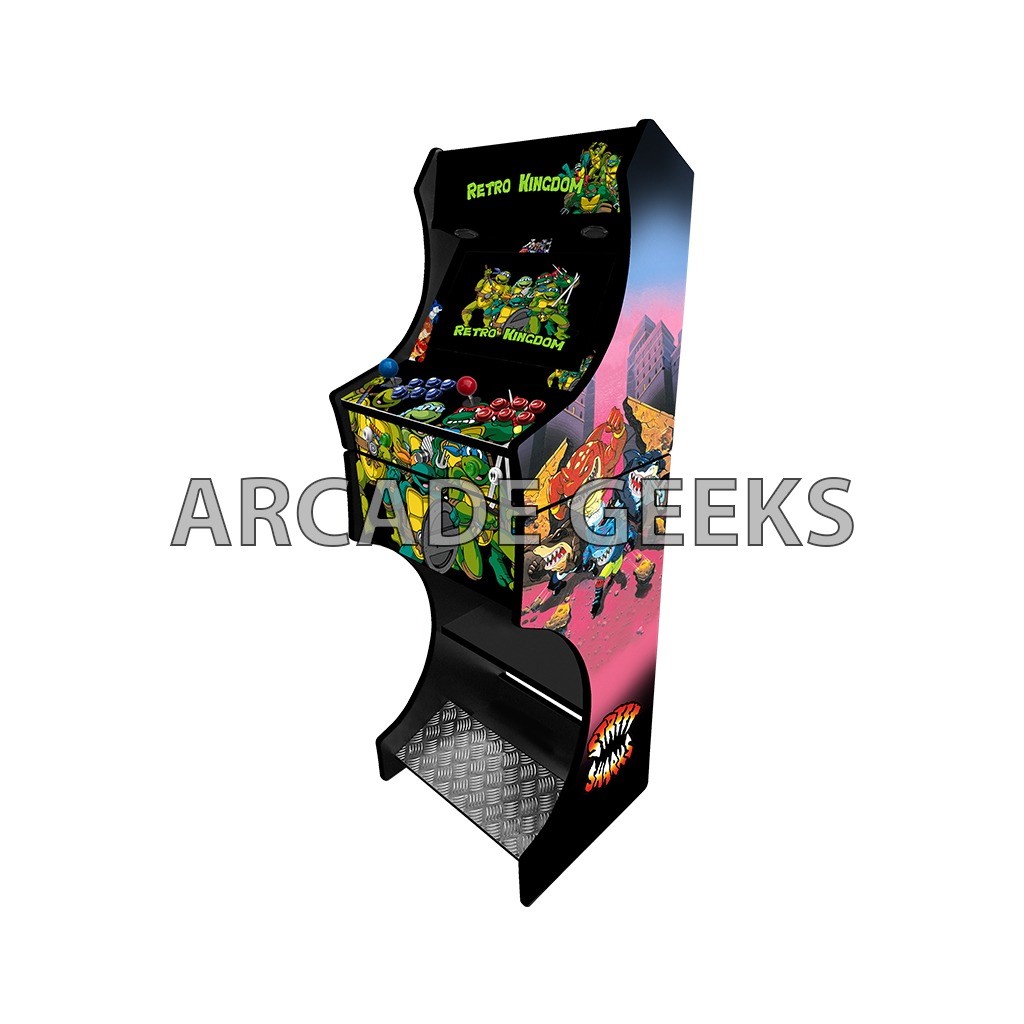 2 Player Arcade Machine, Retro Kingdom Themed - Arcade Geeks